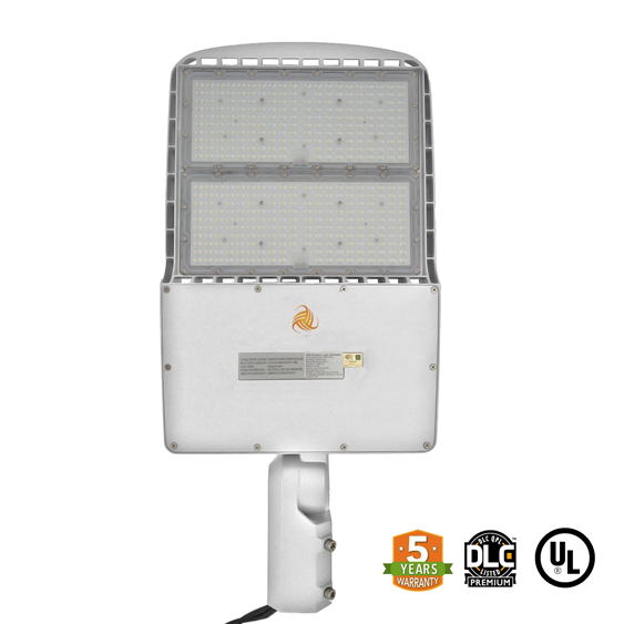LED Street/Pole Light 300W 42000 Lumens White IP65 UL DLC - Slip Fitter ...